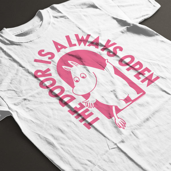 Moomin 80th Anniversary Moomintroll Hands Outstretched Adult T-Shirt | Moomin Shop US - The ...