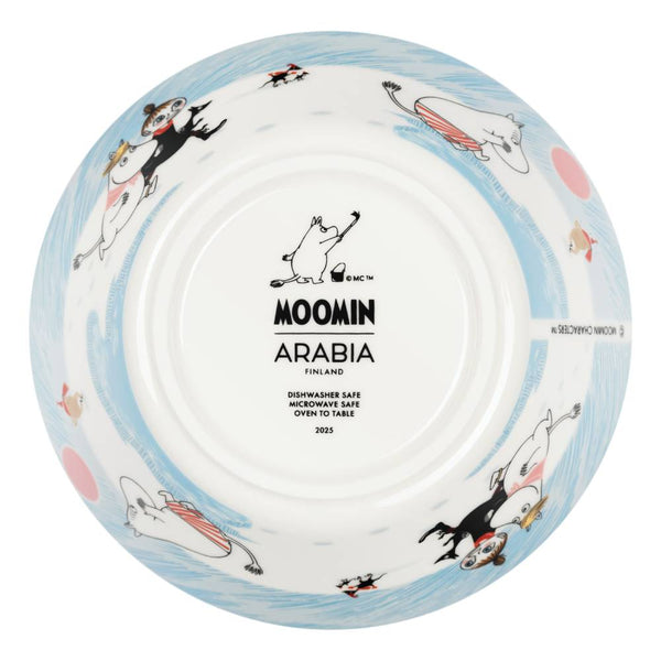 Moomin Ice Swimming Bowl 15cm | Moomin Shop United States - The ...