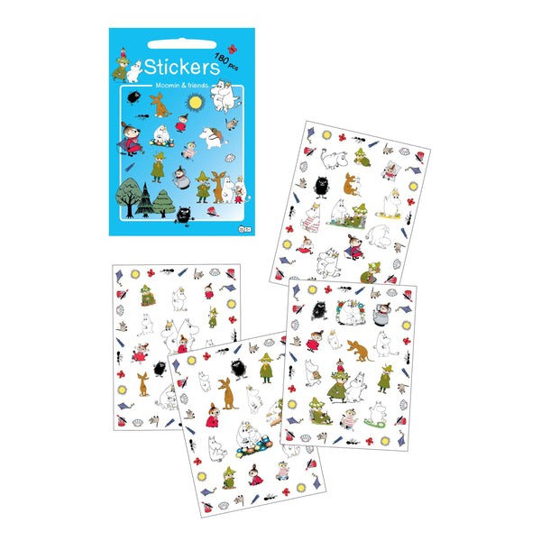 Moomin Friends Stickers Set - Barbo Toys | Moomin Shop US - The ...