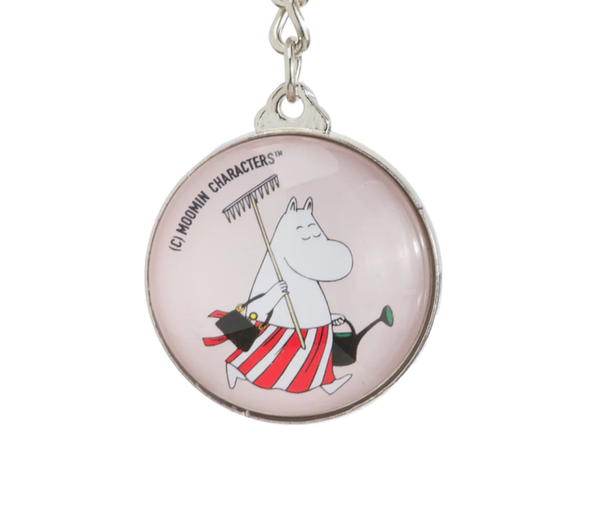 Moominmamma Cleaning Key Ring Pink - Nordicbuddies | Moomin Shop United ...