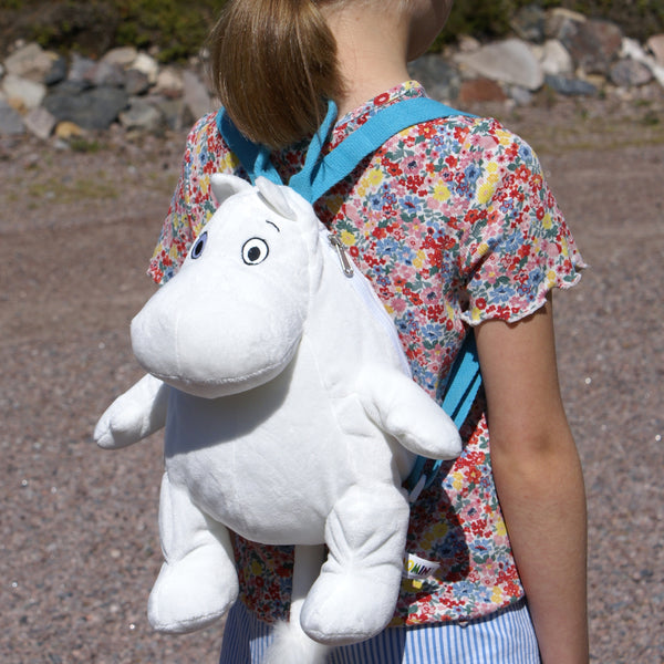 Moomintroll Plush Backpack - Aurora World | Moomin Shop United States ...
