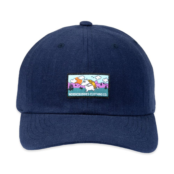 Moomintroll Adventuring Cap Dark Blue - Nordicbuddies | Moomin Shop ...