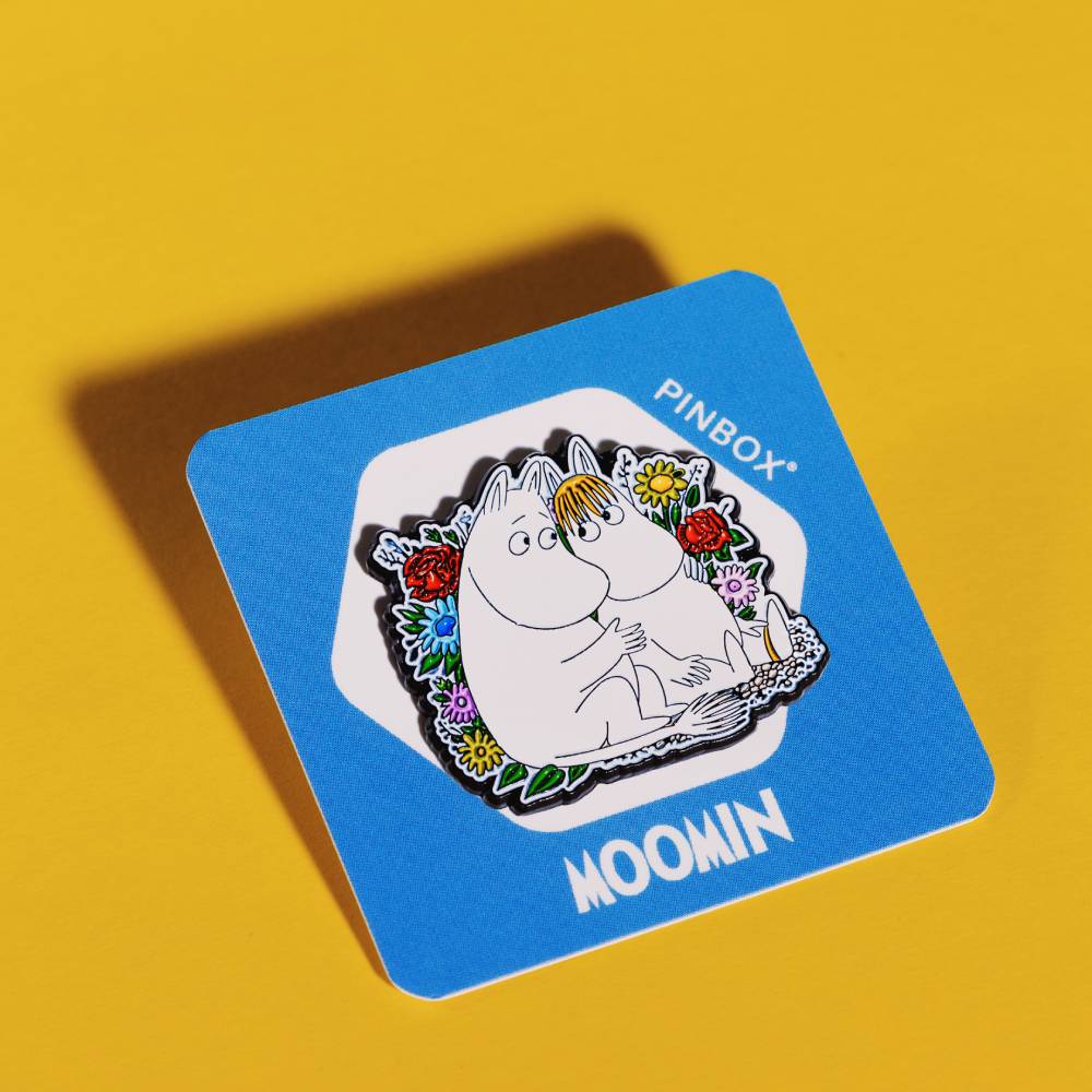 Moomin Pin Love Flowers - Pinbox | Moomin Shop United States - The ...