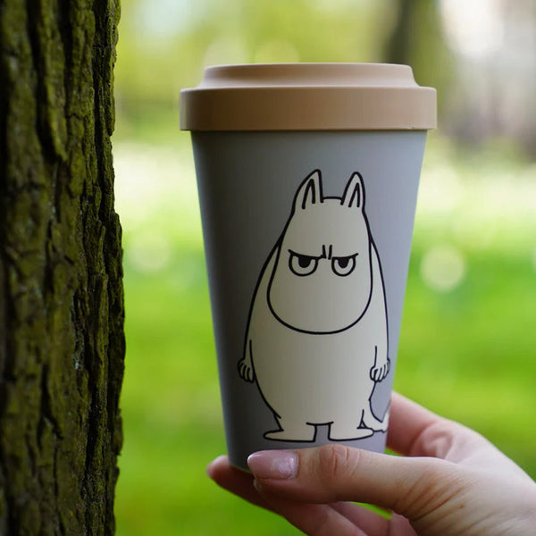 Moomintroll Angry Take Away Mug Grey | Moomin Shop United States - The ...
