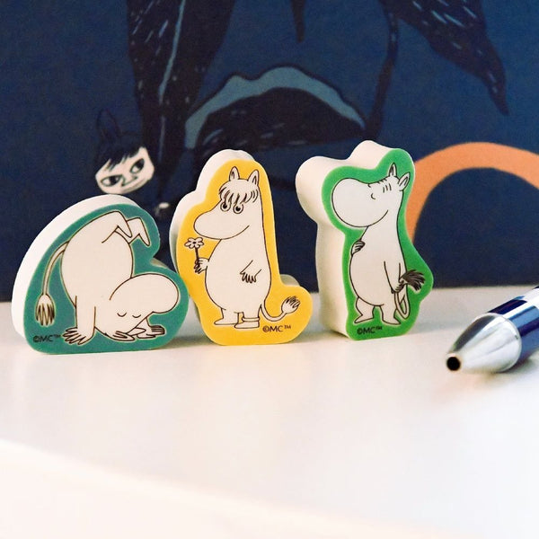 Moomin 3 Piece Eraser Set | Moomin Shop United States - The Official ...