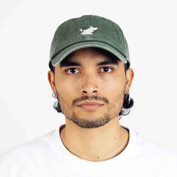 Moomintroll Running Dad Cap Dark Green - Nordicbuddies | Moomin Shop ...
