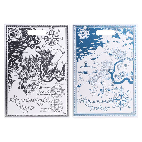 The Map of Moominvalley Cutting Board - Muurla | Moomin Shop United ...
