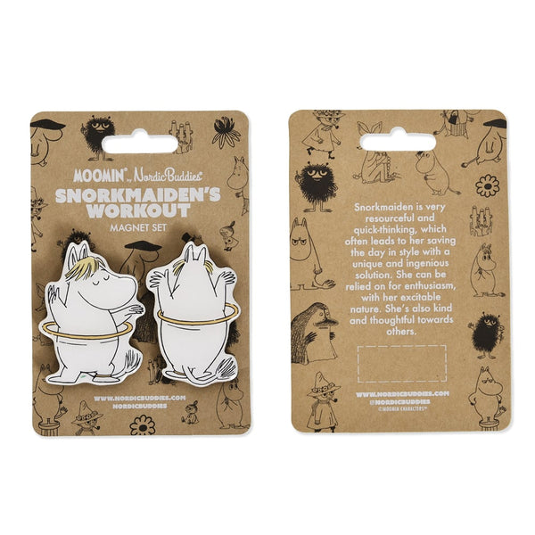 Moomin Snorkmaiden Dancing Magnet 2-set - Nordicbuddies - The Official ...
