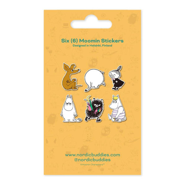Moomin Stinky Stickers 6-set - Nordicbuddies - The Official Moomin Shop ...
