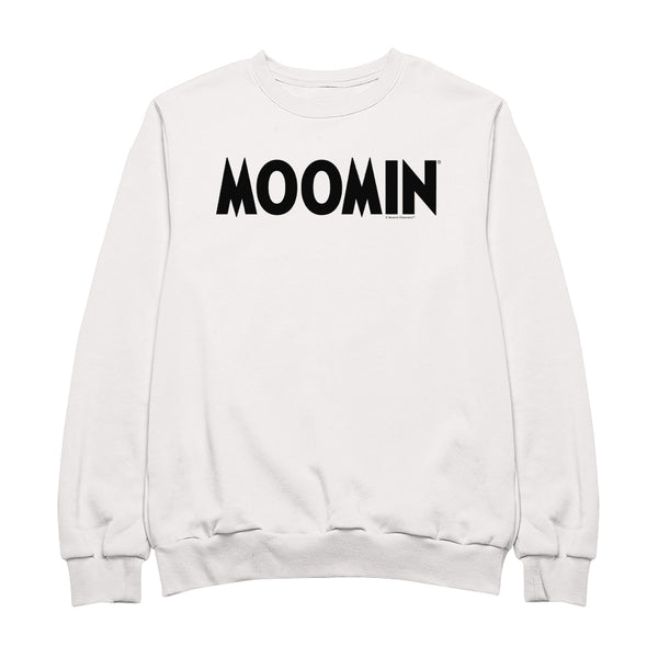 Moomin Black Text Logo Adult Sweatshirt | Moomin Shop US - The Official ...