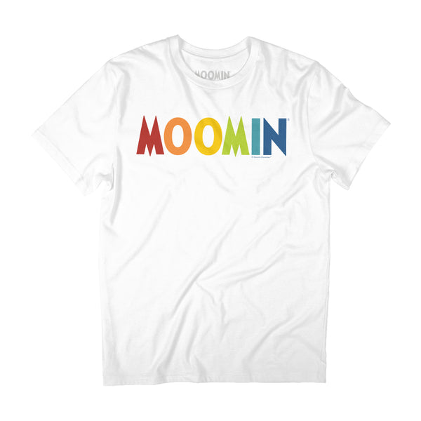 Moomin Rainbow Logo Adult T-Shirt | Moomin Shop US - The Official ...