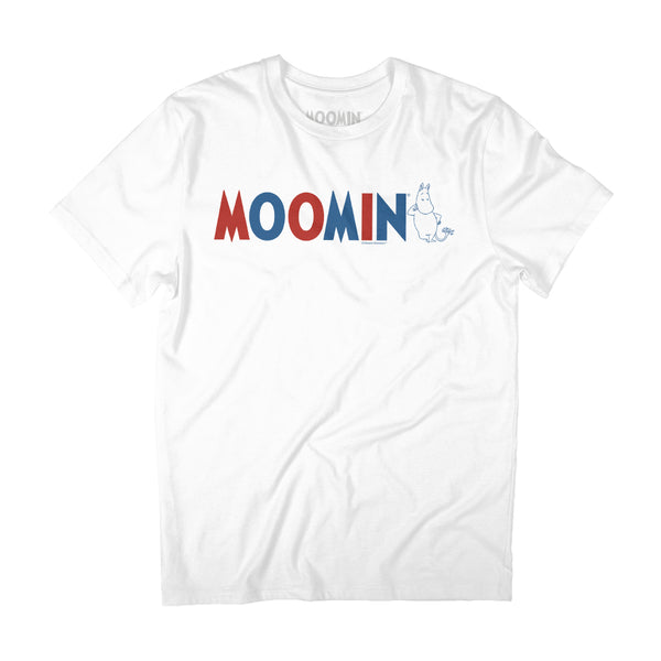 Moomin Red And Blue Logo Logo Adult T-Shirt | Moomin Shop US - The ...