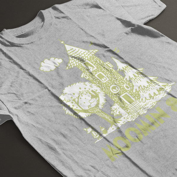 Moomin 80th Anniversary Moomin House Scene Adult T-Shirt | Moomin Shop US - The Official Moomin ...