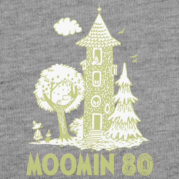 Moomin 80th Anniversary Moomin House Scene Adult T-Shirt | Moomin Shop US - The Official Moomin ...