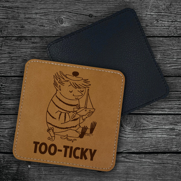 Moomin Too-Ticky Faux Leather Square Coaster | Moomin Shop US - The ...