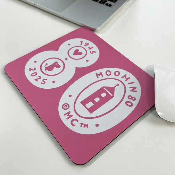 Moomin 80th Anniversary Logo Mouse Pad | Moomin Shop US - The Official ...