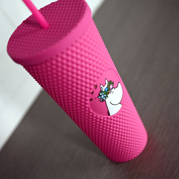 Moomin Moominmamma Drinking Cup With Straw - Hot Pink | Moomin Shop US ...