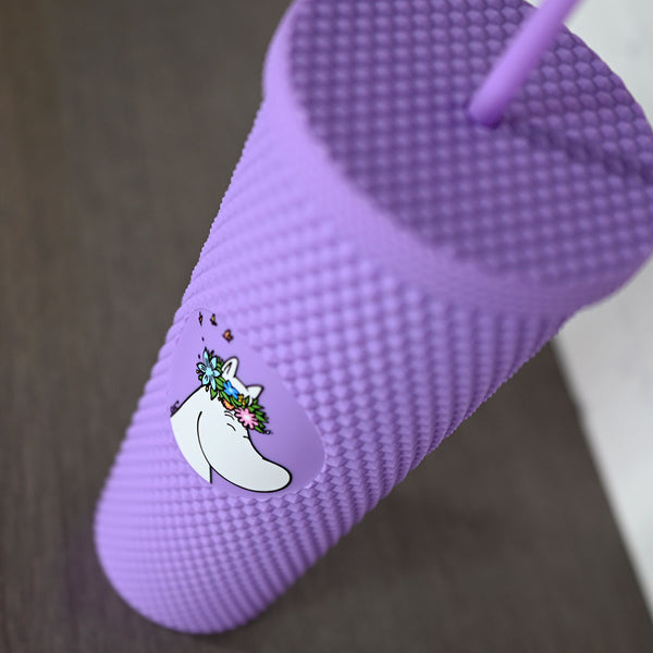 Moomin Moominmamma Drinking Cup With Straw - Purple | Moomin Shop US ...