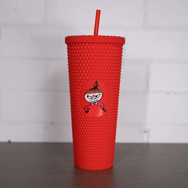 Moomin Little My Drinking Cup With Straw - Red | Moomin Shop US - The ...