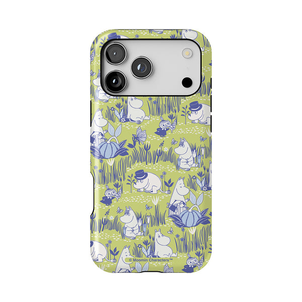 Moomin Garden Life Montage Apple iPhone Tough Case | Moomin Shop US ...
