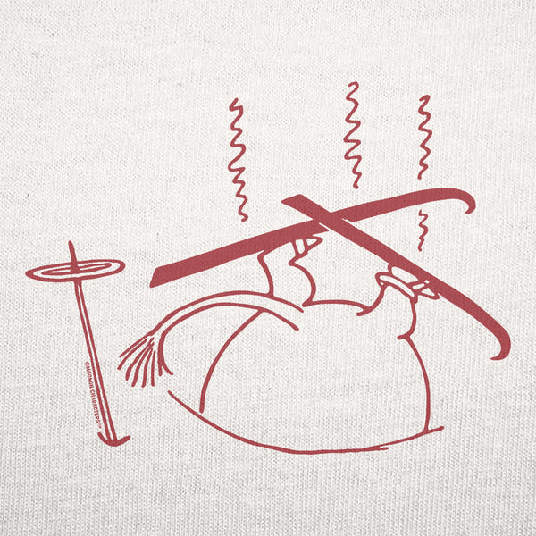 Red Skiing Moomintroll Stuck In Snow Winter Games Adult Hoodie | Moomin ...