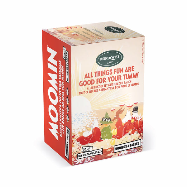 Moomin All Things Fun are Good for your Tummy Bagged Tea - Nordqvist ...