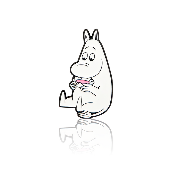 Moomintroll with a Note Pin - Pinbox | Moomin Shop United States - The ...