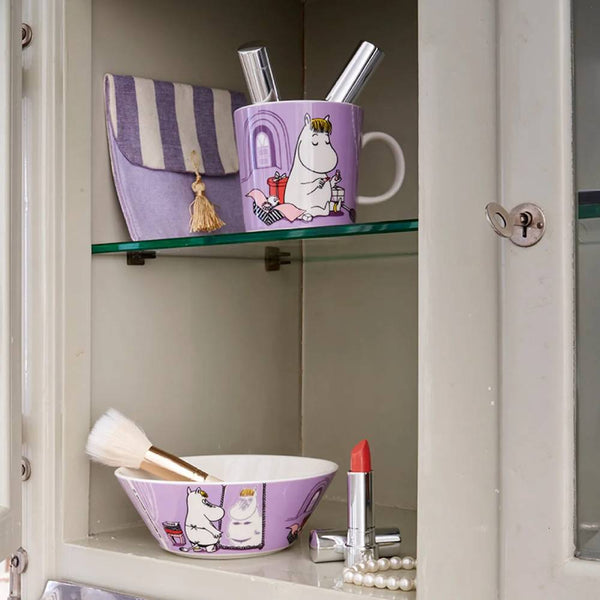 Snorkmaiden Bowl Purple - Moomin Arabia | Moomin Shop US - The Official ...