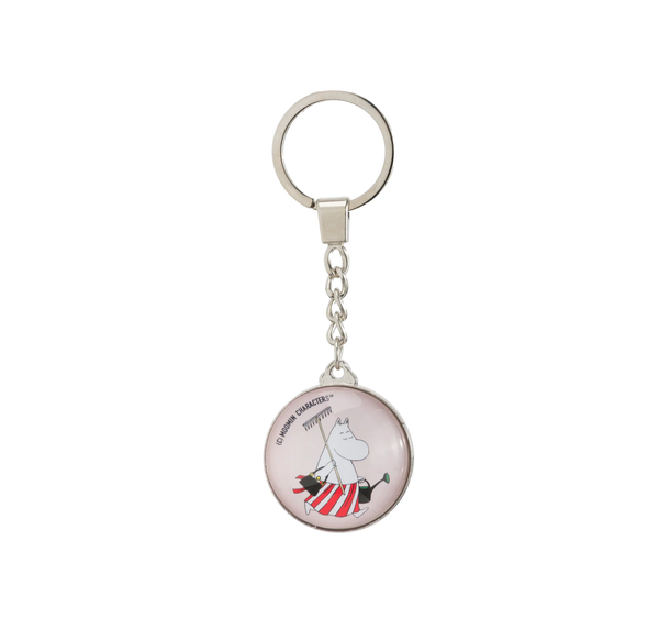 Moominmamma Cleaning Key Ring Pink - Nordicbuddies | Moomin Shop United ...