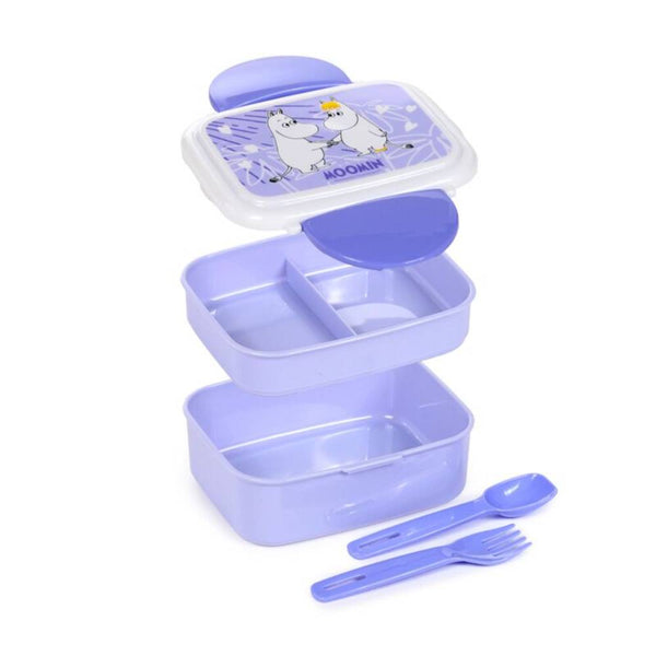 Moomintroll & Snorkmaiden Lunch Box & Cutlery | Moomin Shop United ...
