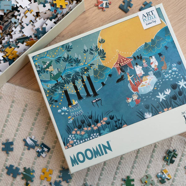 Moomin 1000 Pieces Art Puzzle Sunset Party - Barbo Toys | Moomin Shop ...